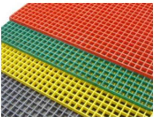 Paint Coated FRP Fiber Mouded Grating, Color : Black at Best Price in ...
