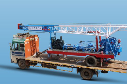 Heavy Duty Iso Certified Iron. Trolley Mounted Drilling Rig Machine at ...