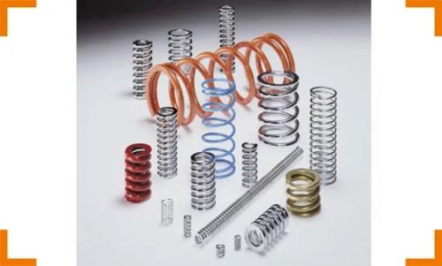 Metal Alloy Compression Spring for Automotive, Electrical, Engineering ...