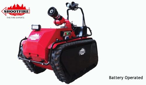 Fire Fighting Robot, Operation Type : Wireless Remote Control at Best ...