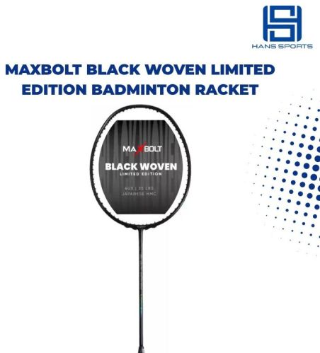 Maxbolt Black Woven Limited Edition Badminton Racket at Rs 8990 in ...