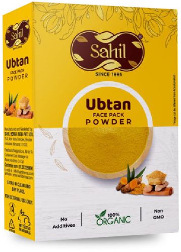 100gm Sahil Ubtan Face Pack Powder, Color : Yellow at Rs 153 in ...