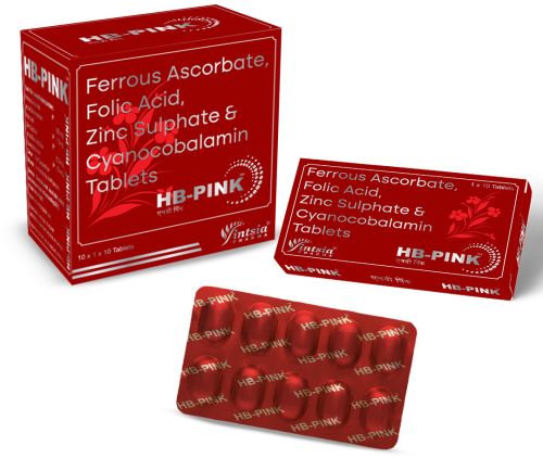 HB-PINK Tablets at Rs 178 in Kanchipuram - ID: 8055165 | Intsia Pharma ...