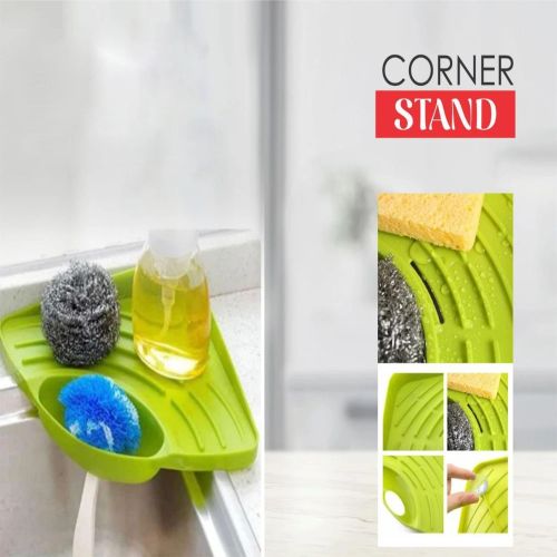 Corner Stand Kitchen Sink Wash Basin Organizer Rack at Best Price in ...