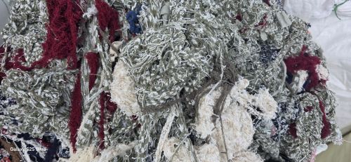Colour Cotton Yarn Waste for Oil Cleaning, Cleaning Purpose at Best ...