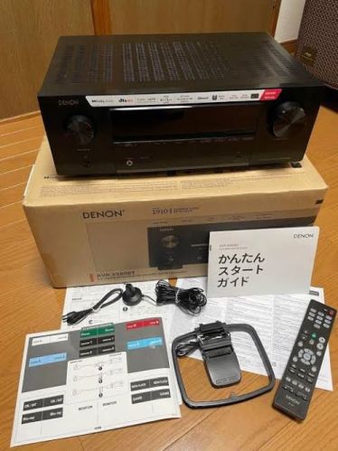 Electric Denon Avrx580bt Av Receiver, Color : Black, Metallic at Rs ...