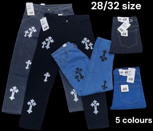 Ladies Printed Denim Jeans 28/32, Packaging Type : Corrugated Box at Rs ...
