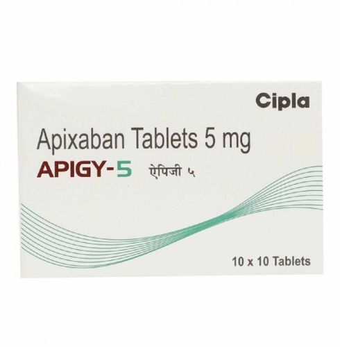 Apigy 5mg Apixaban Tablet, Packaging Type : Box at Best Price in Pune ...