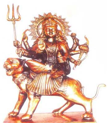 Metal Durga Statue at Best Price in Ghaziabad - ID: 131193 | Gandhi Metals
