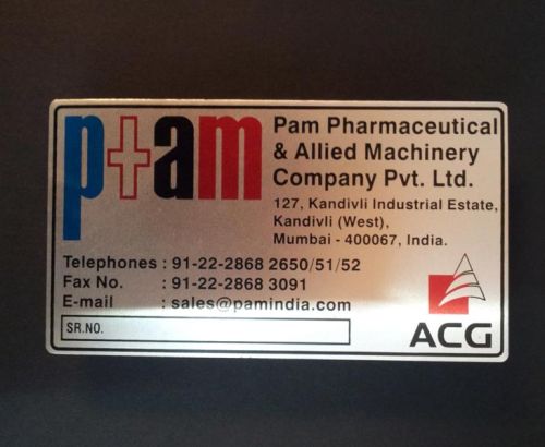Aluminum Anodized Labels at Best Price in Mumbai - ID: 1786210 | Allwin ...
