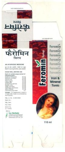 Feromin Syrup at Best Price in Saharanpur - ID: 2065487 | Ivy Herbals