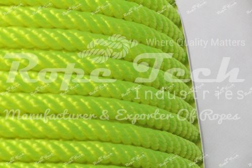 Plastic Twisted Rope, Color : Red, Green, Orange, Yellow, Radium Yellow ...