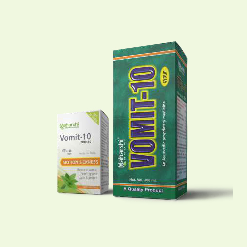 Vomit - 10 Syrup at Best Price in Jaipur - ID: 3712796 | Maharshi Badri ...