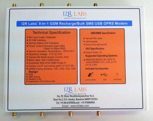 8 Port USB GSM Modem Pool at Best Price in Bangalore - ID: 1312553 | I ...