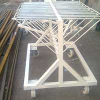 Metal Shock Absorber Trolley, For Automobile Industry, Feature ...