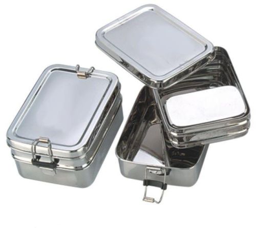 Memphis Double Lunch Box, Color : Silver at Best Price in Mumbai - ID ...